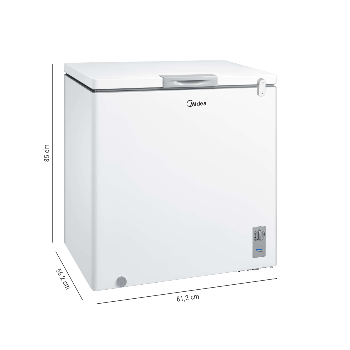 Freezer Horizontal Frio Directo 198 lts - Midea